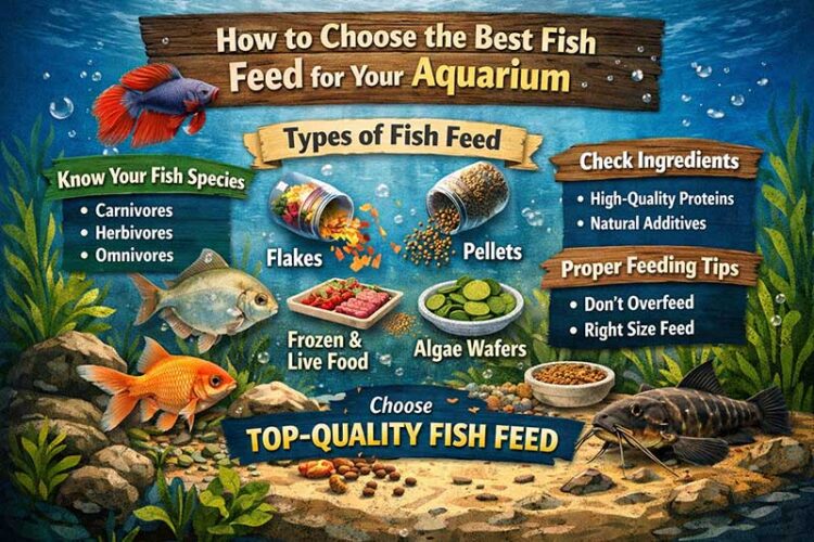 Aquarium How to Choose the Best Fish Feed for Your Aquarium